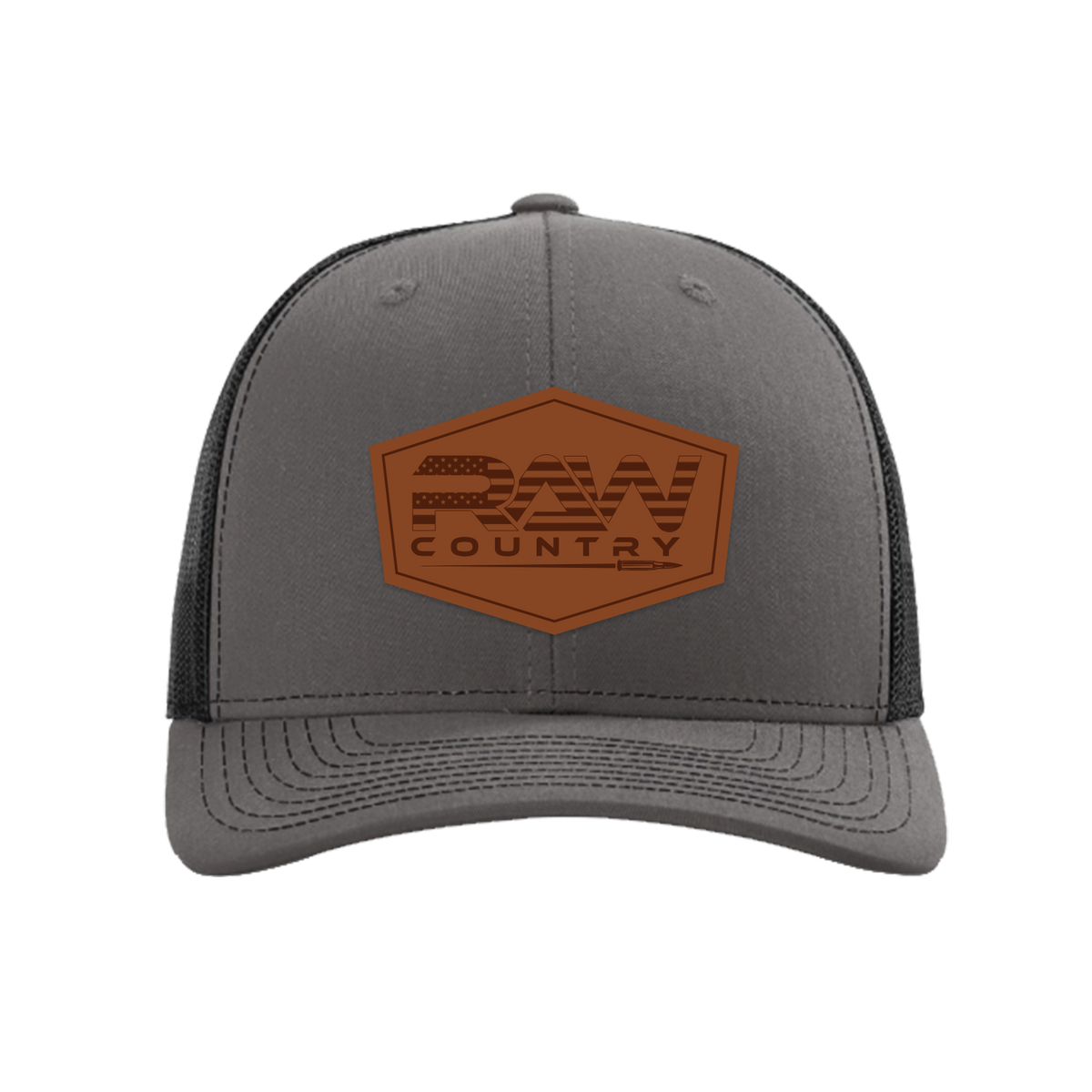 Raw-Thentic Leather Badged Hats – RAW Country